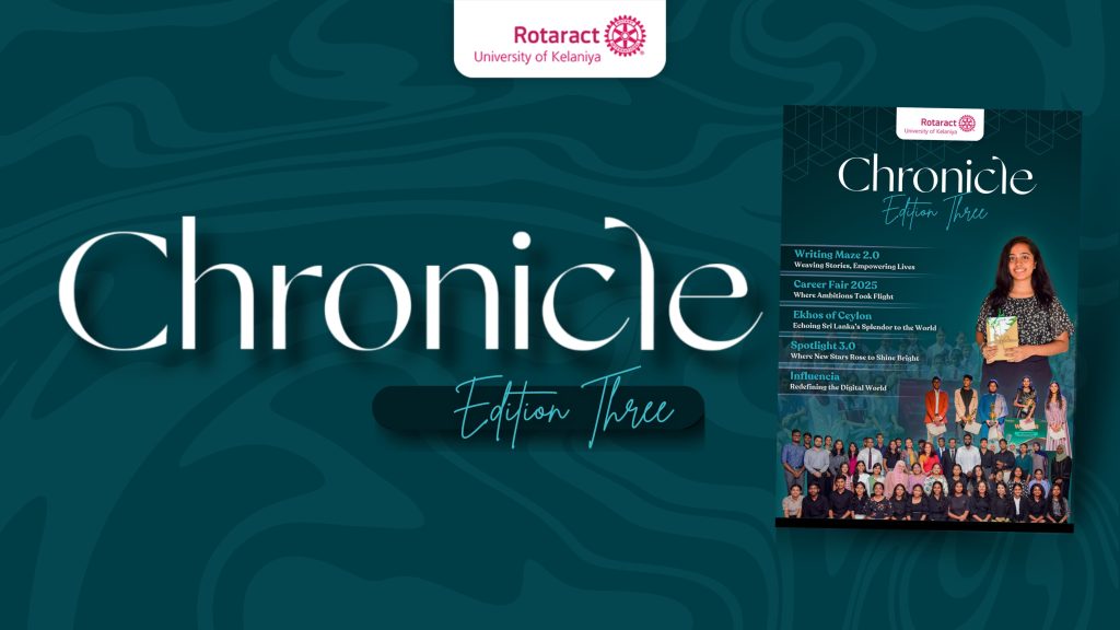 Chronicle 2024-25 | Edition 03 - RACUOK Blog